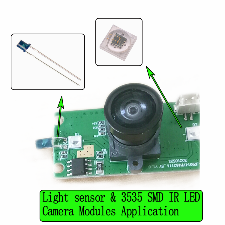 Buy Smt 3535 Ir Led 90 Degree Invisible 940nm Light High Power 3w Smd ...