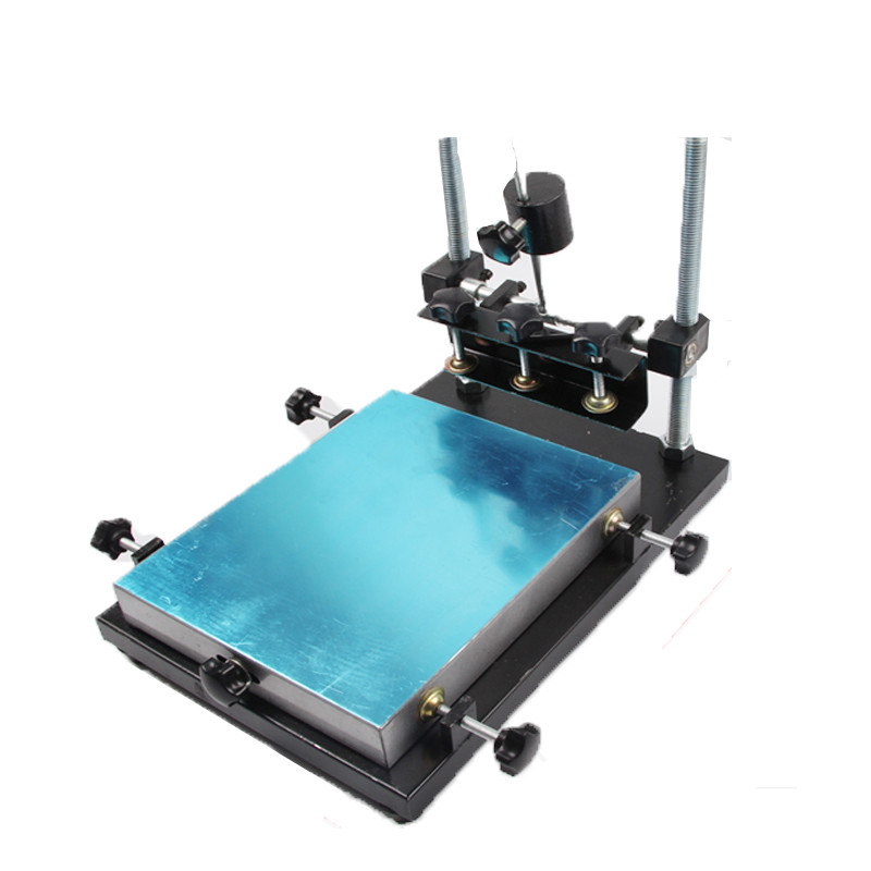 Buy Smt Manual Stencil Printer / Manual Pcb Silk Screen Printing ...