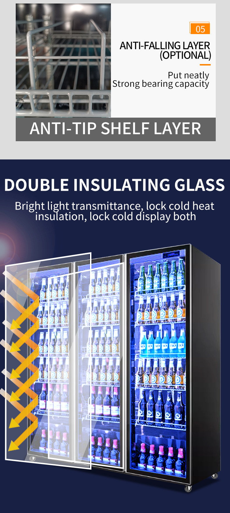 Buy Soft Drink Stand Beverage Chiller Glass Door Display Bar Fridge ...