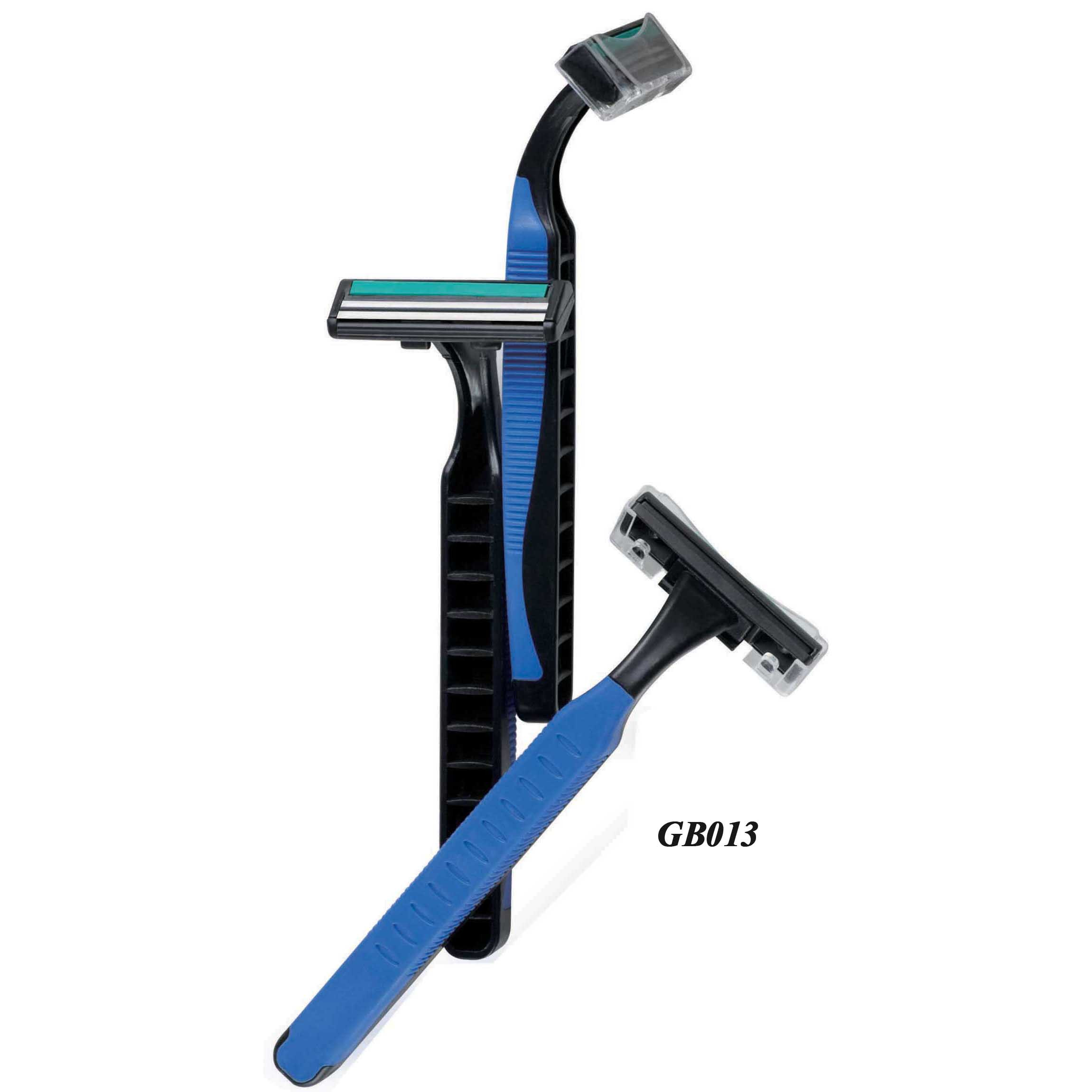 Buy Soft Rubber Handle Twin Stainless Steel Blade Disposable Shaving ...