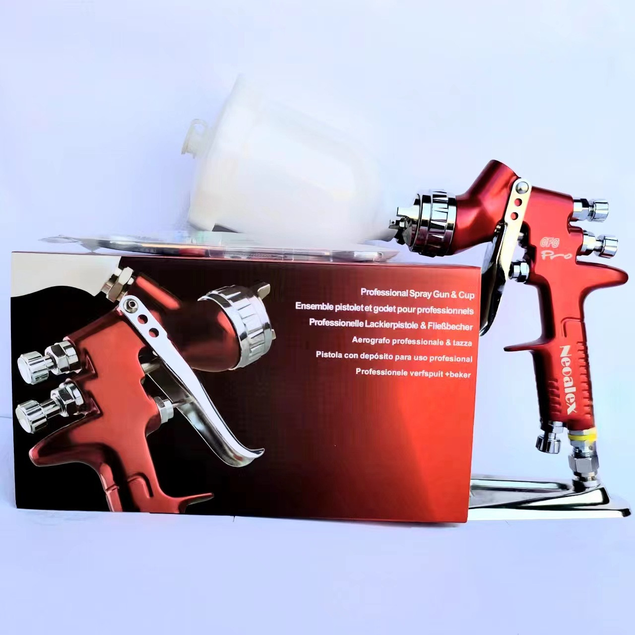 Buy Spray Gun Repair Paint Spray Gun Kit With 600cc Cup from Kingtop ...