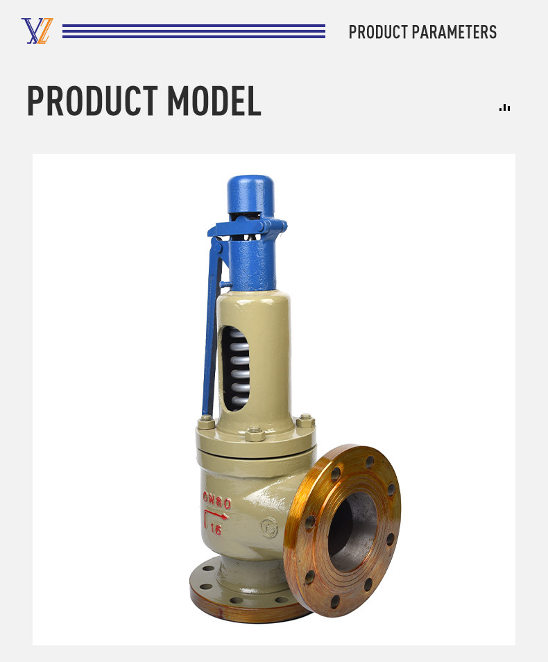 Buy Spring Loaded Full Lift Safety Valve Lpg Emergency Relief Cast ...