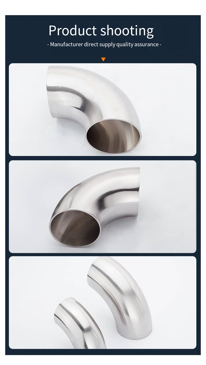 Buy Stainless Steel Handrail Elbow Railing Fitting Handrail Elbow ...