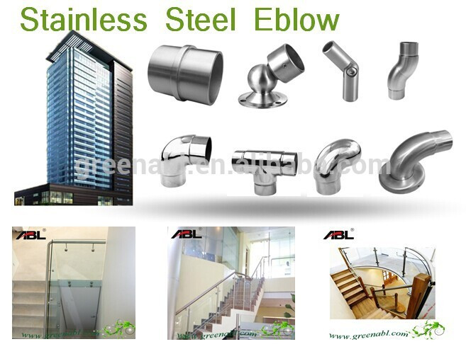 Buy Stainless Steel Handrail Elbow Railing Fitting Handrail Elbow ...