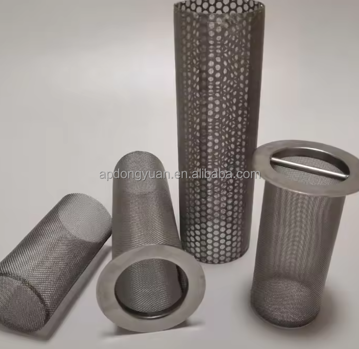 Buy Stainless Steel Perforated Cylinder/perforated Metal Mesh Tube Pipe ...