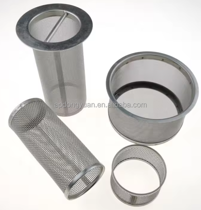 Buy Stainless Steel Perforated Cylinder/perforated Metal Mesh Tube Pipe ...
