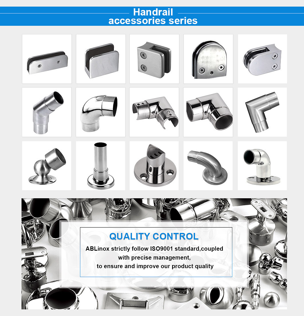 Buy Stainless Steel Pipe Fitting Exterior Handrail Bracket Removable ...