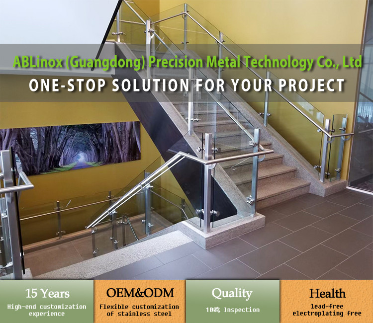 Buy Stainless Steel Railing Baluster Systems Balustrade Guardrail Stair ...