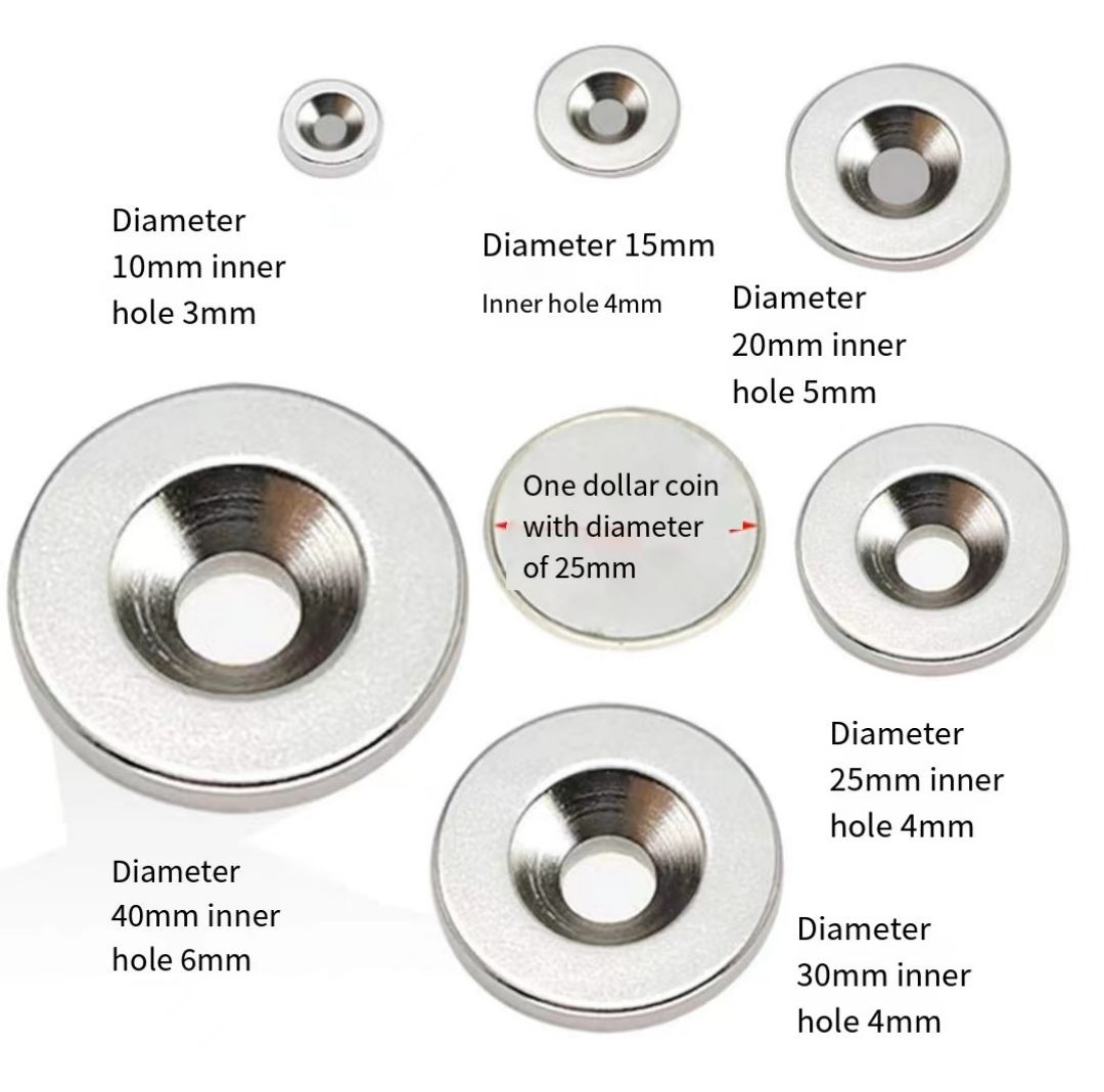 Buy Strong Magnet Ndfeb Industrial Magnetic Materials N35 N52 Mounting ...