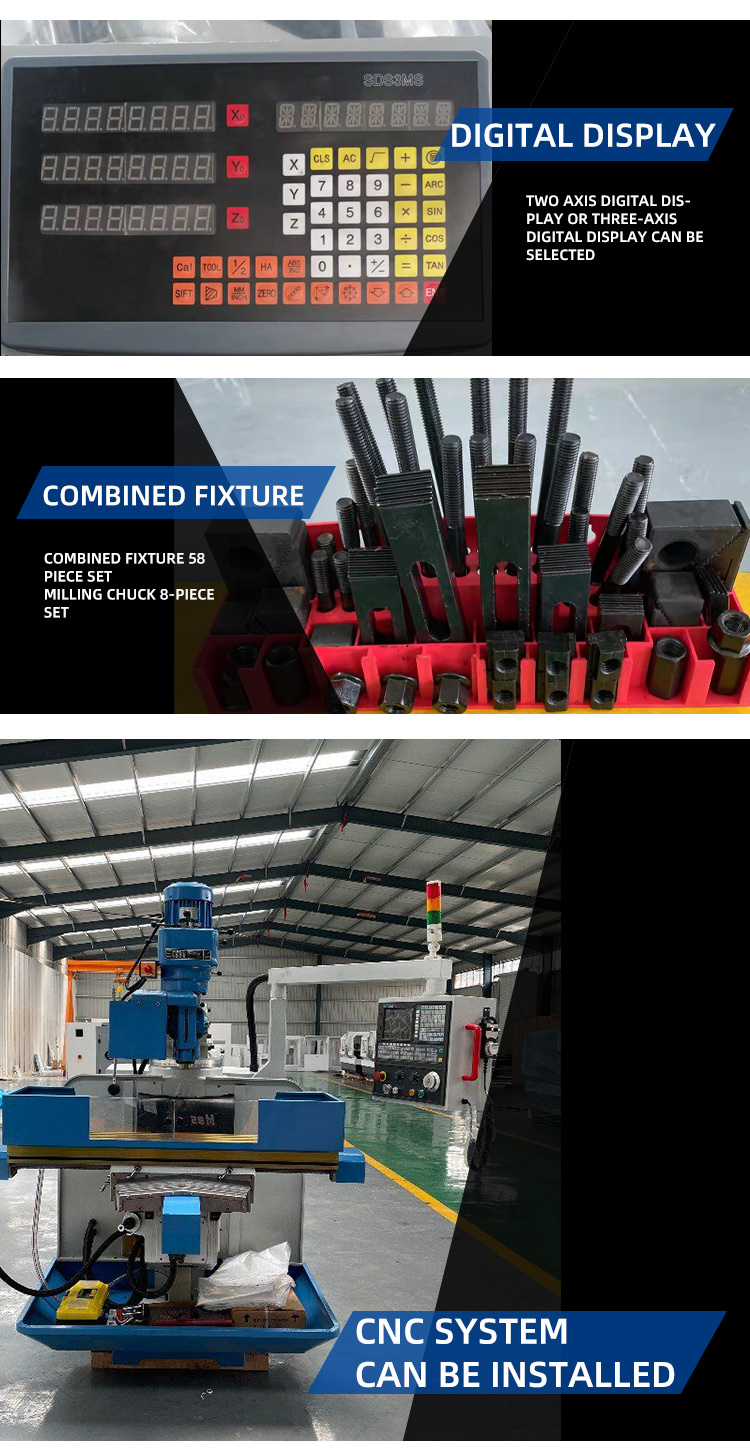 Buy Strong Milling Capability Metal Milling Machine 5hw from Shandong ...