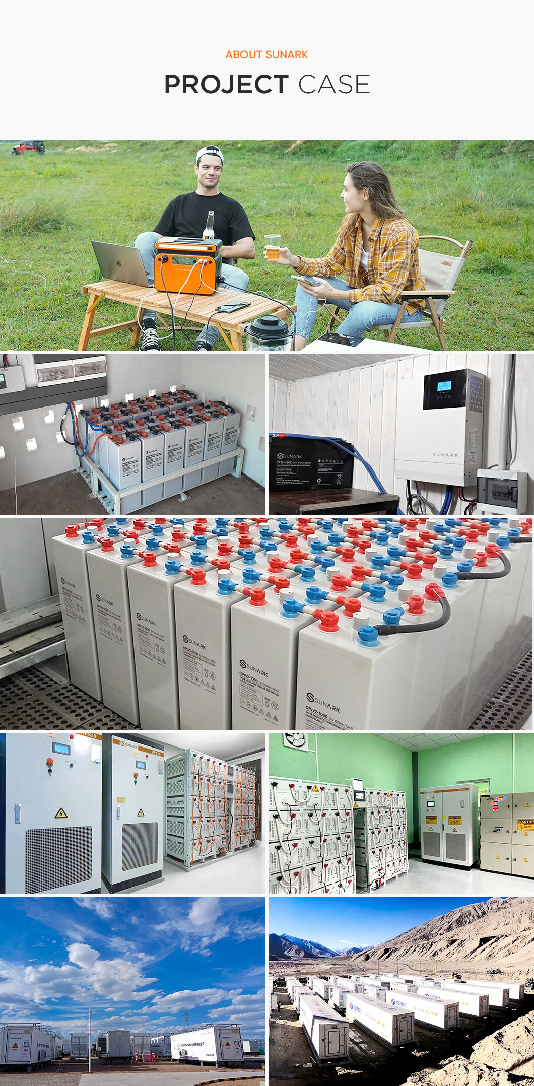 Buy Sunark Complete Hybrid Solar Energy System 50kw 70kw 90kw 100kw ...