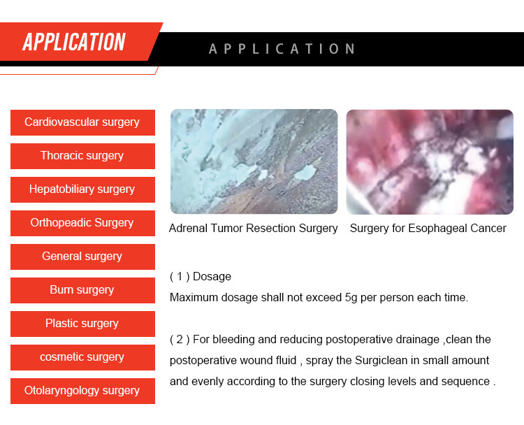 Buy Surgiclean Sterile Stop Bleeding Fast Hemostatic Agents Particles ...