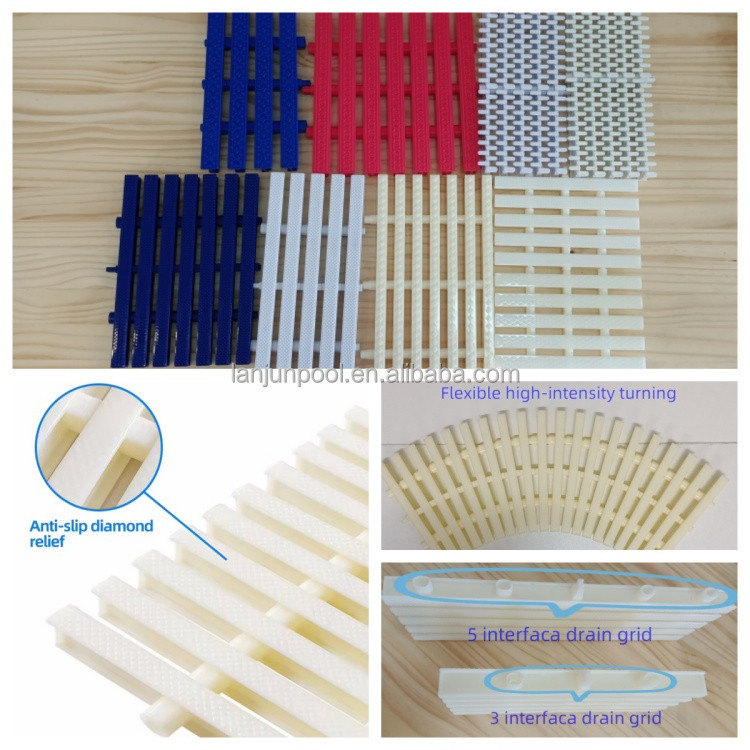Buy Swimming Pool Pvc Grating Pool Gutter Grating Swimming Pool ...