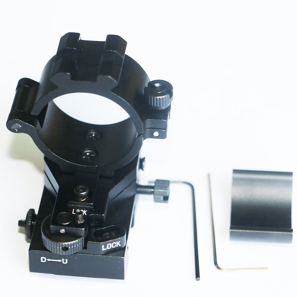 Buy Tactical Picatinny Rail Elevation & Windage Adjustable Scope Mount ...