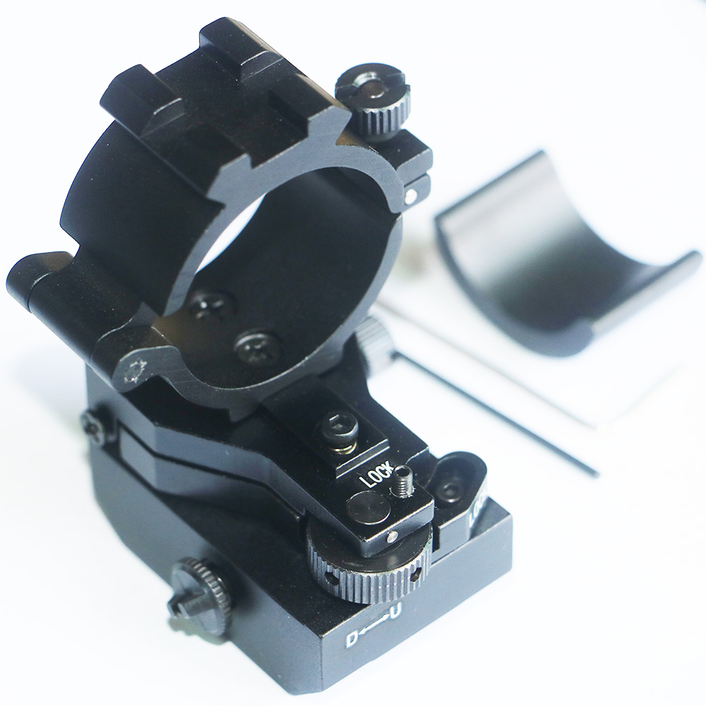 Buy Tactical Picatinny Rail Elevation & Windage Adjustable Scope Mount ...