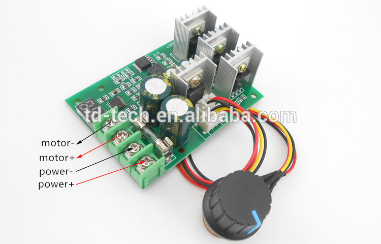 Buy Taidacent Golf Trolley 60v 1500w Dc Motor Controller Board Rpm ...