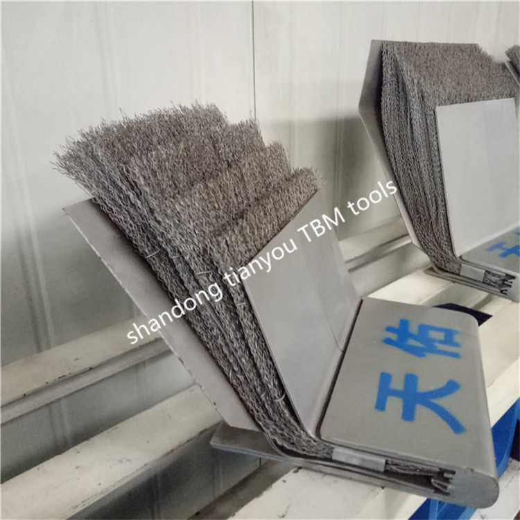 Buy Tbm Tunnel Boring Machine Shield Tailskin Sealing Wire Brush from ...