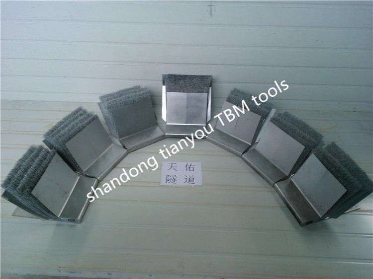 Buy Tbm Tunnel Boring Machine Shield Tailskin Sealing Wire Brush from ...