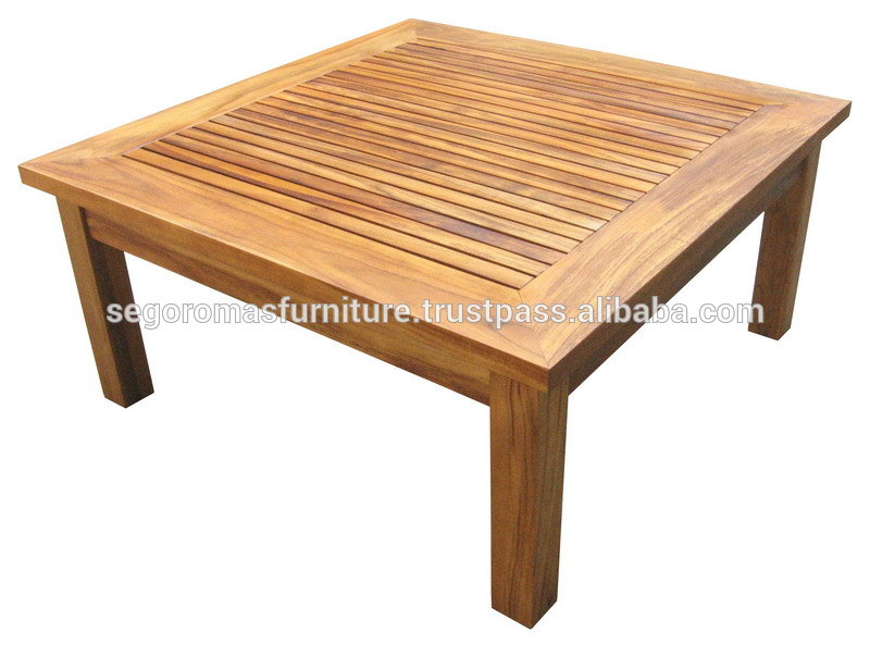 Buy Teak Outdoor Furniture - Square Coffee Table from PT. SEGORO MAS ...