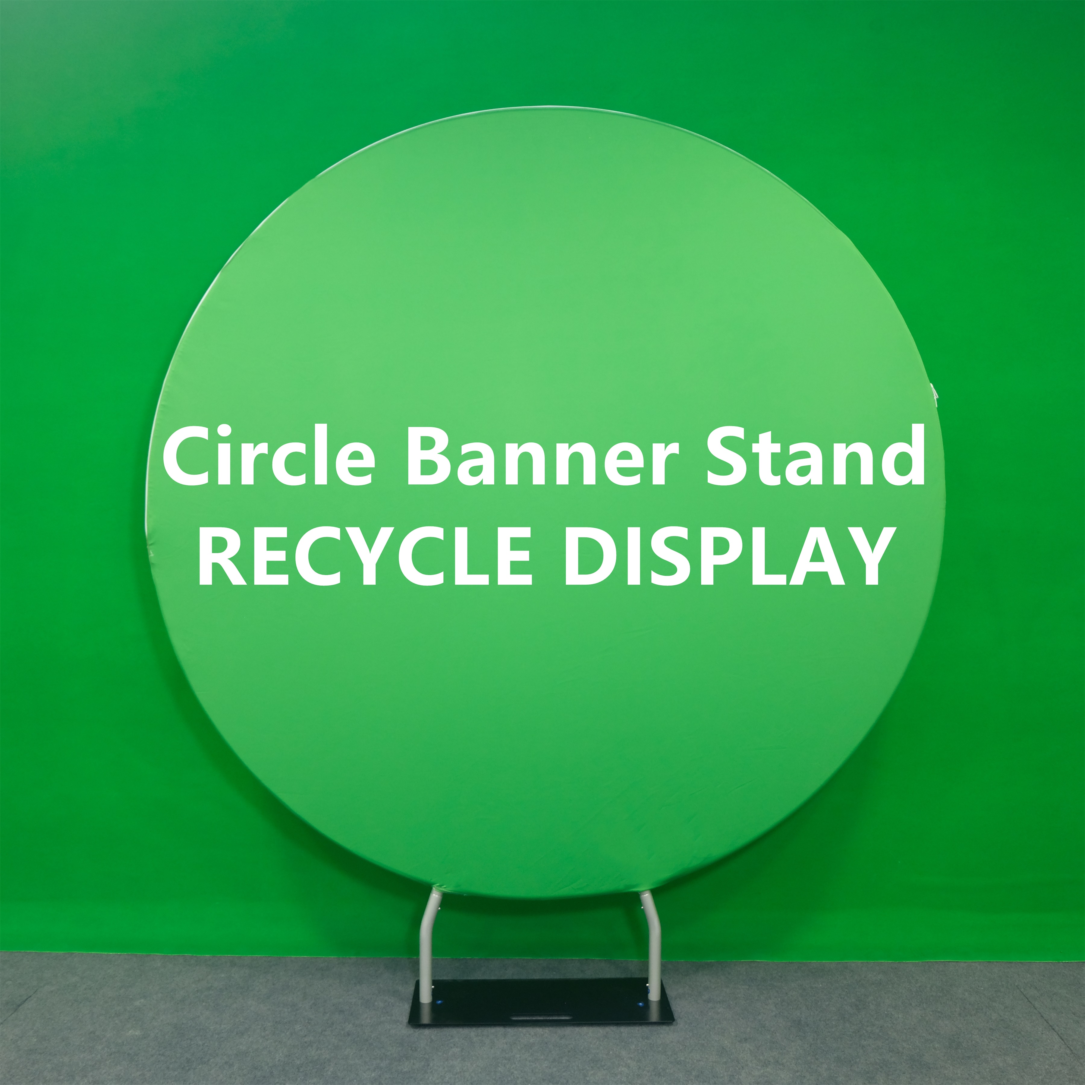 Buy Tension Fabric Backdrop Stand Circle Banner Stand Photo Booth ...