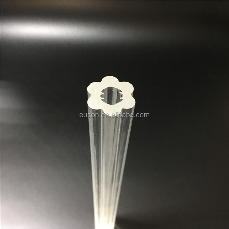 Buy Thick Optical Clear Acrylic Tube Transparent Pmma Rod Profile Led ...