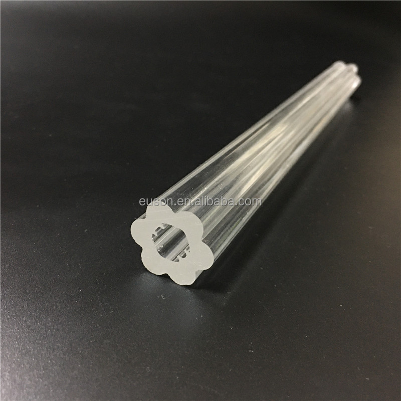 Buy Thick Optical Clear Acrylic Tube Transparent Pmma Rod Profile Led ...