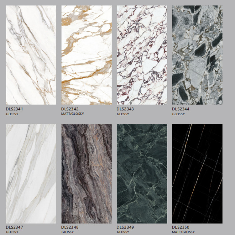 Buy Thin Porcelain Slabs Marble Looking Tiles Sintered Stone Wall ...