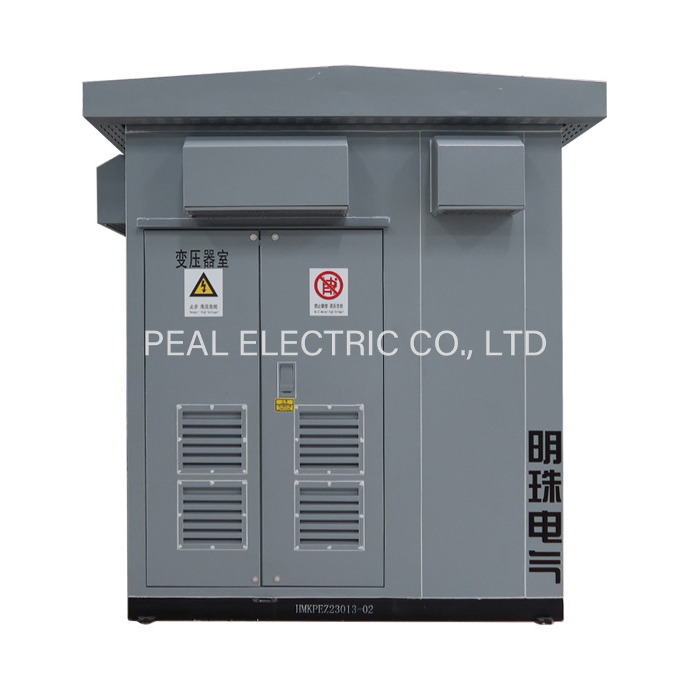 Buy Three Phase 11kv 33kv Compact Transformer Prefabricated Substation ...