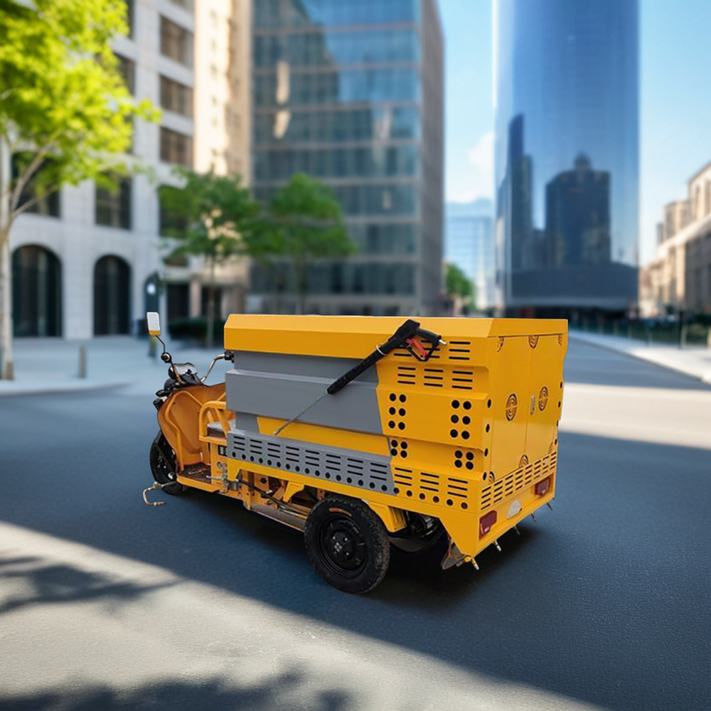 Buy Three Wheels Electric Road Sweeper Vehicle For Efficient Road ...