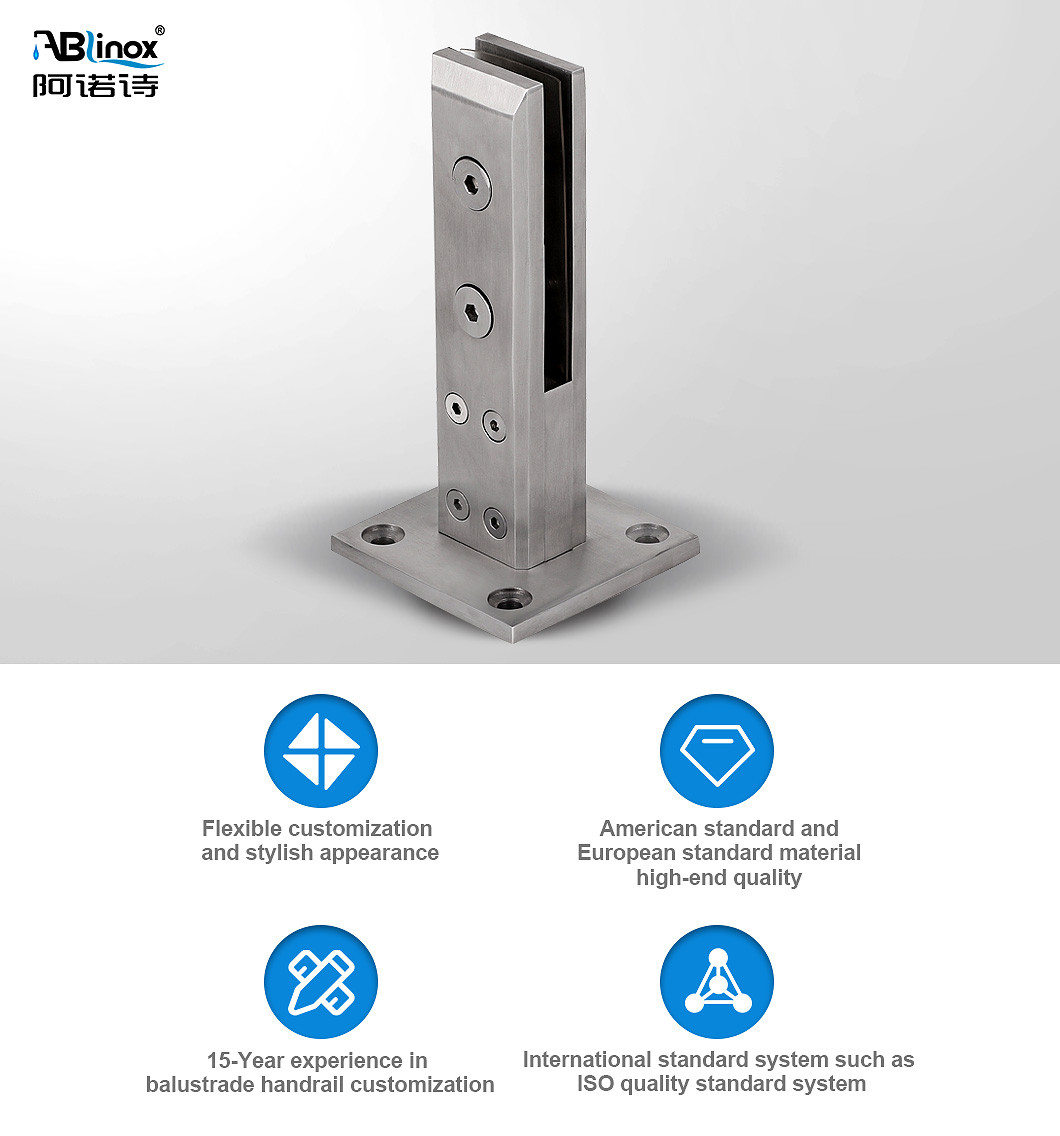 Buy Top-ranked Security Stainless Steel Glass Balustrades Spigots ...