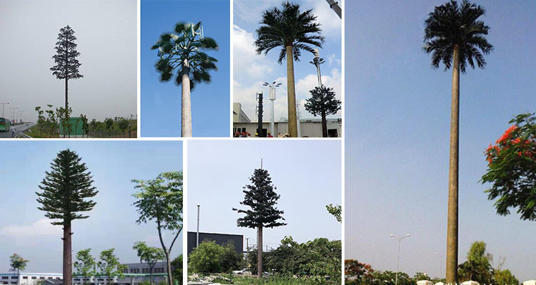 Buy Types Of Pine Communication Towers Bionic Telecommunication Steel ...