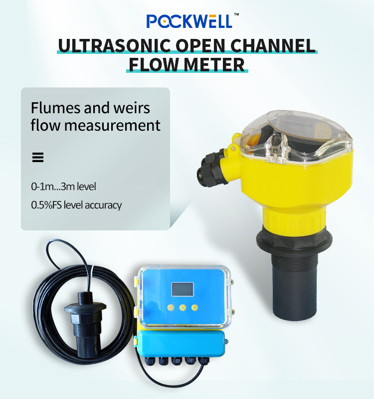 Buy Ultrasonic Flow Meter With Sd Card For Flume And Weir Ultrasonic Open Channel Flow Meter ...