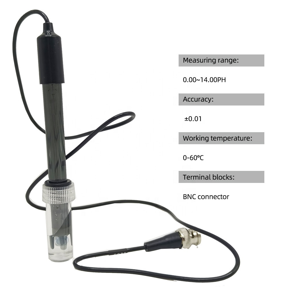 Buy Universal Aquariums Hydroponics Laboratory Electrode Bnc Connector Ph Sensor Probe from ...