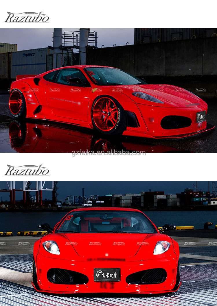 Buy Upgraded Lb Wide Body Kit Front Lip Side Skirt Rear Lip Rear Wing ...