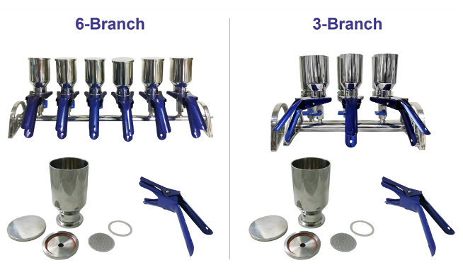 Buy Vacuum Filtration System With 3-6-branch Manifold/ Vacuum ...