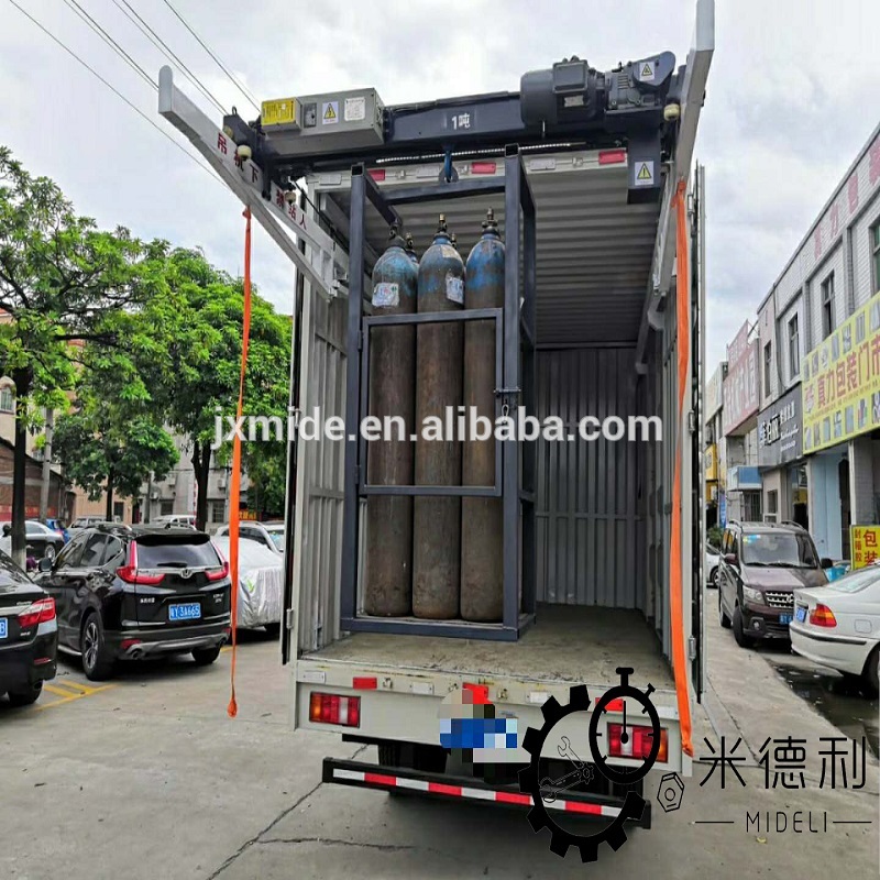 Buy Vehicle Mounted Miniature Crane For Van Box Truck With 1t 2t 3t ...