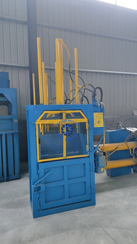 Buy Vertical Semi-automatic Hydraulic Packer /waste Paper Baler Of ...