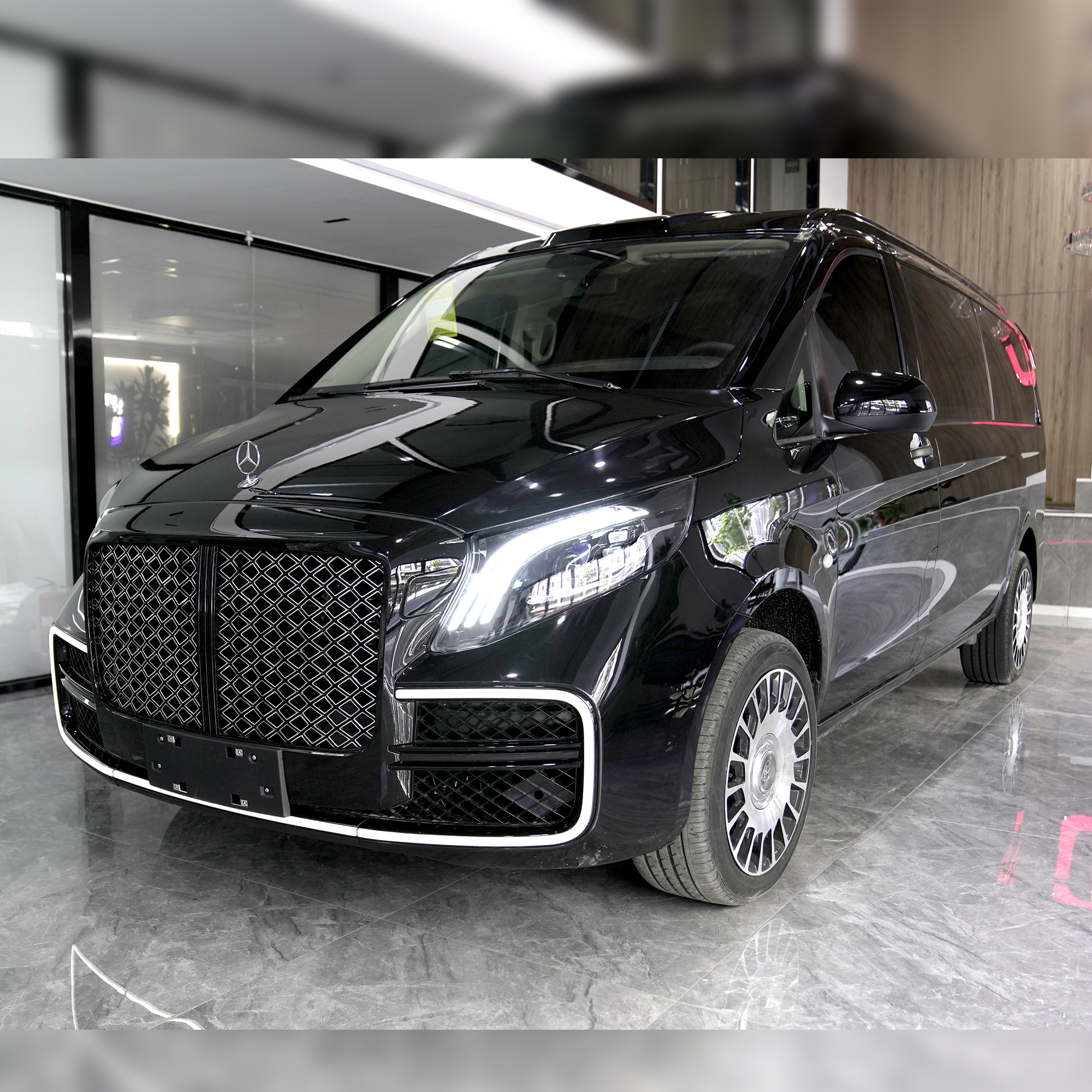 Buy Vito 2024 Bumper Bodykit Mercy Mercedes W639 Facelift Vito For V ...