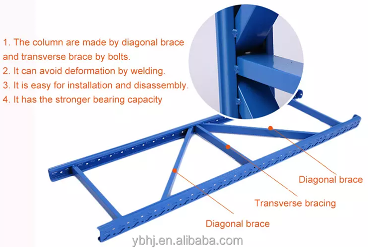 Buy Warehouse Shelf Storages Rack 200kg Loading Bearing Metal Storage ...
