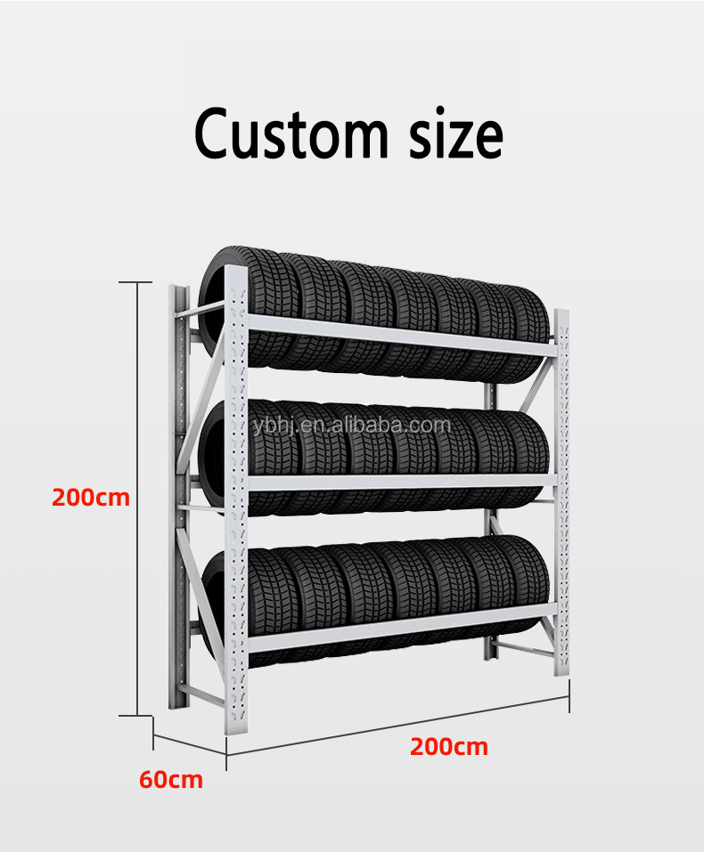 Buy Warehouse Stacking Steel Pallet Tyre Rack Storage Racks from ...