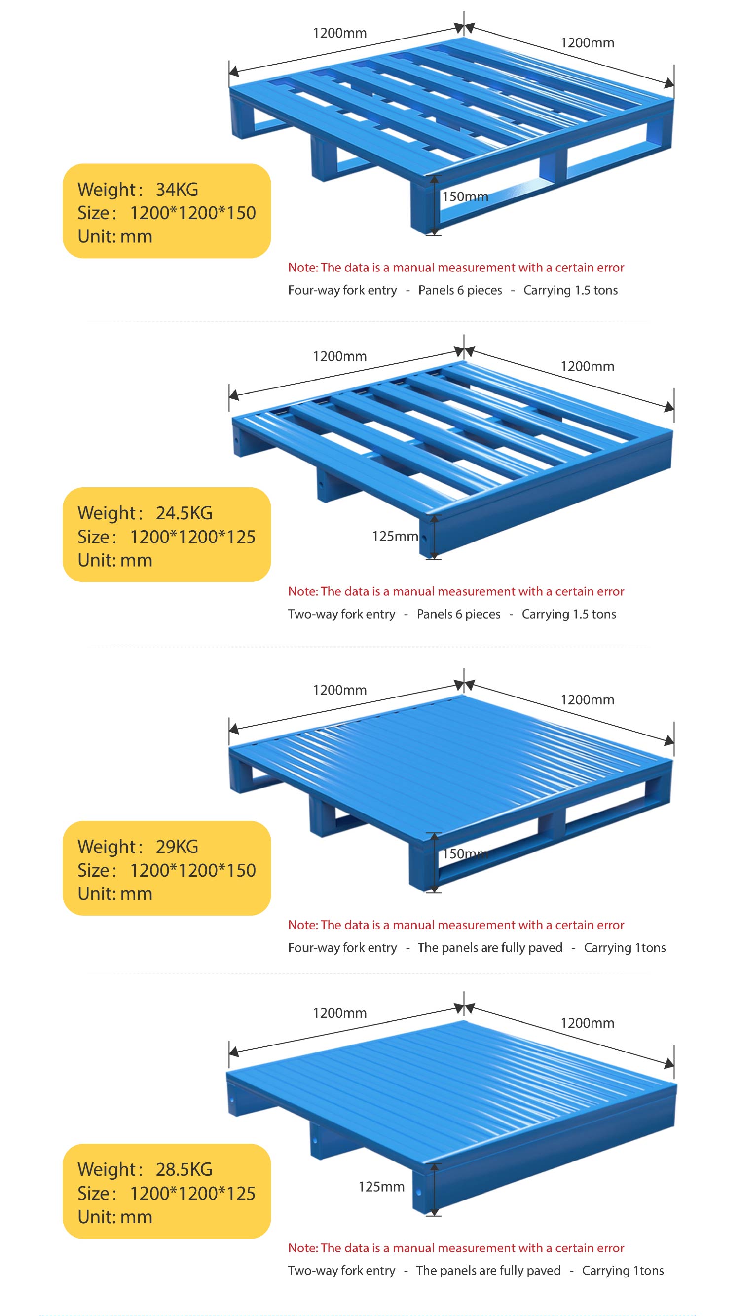 Buy Warehouse Storage Shelves Stacking Racks Pallet Shelving Industrial ...