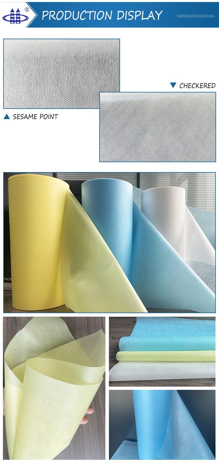 Buy Waterproof Non-woven Fabric Muti-color Ppe Non Woven Fabric For ...