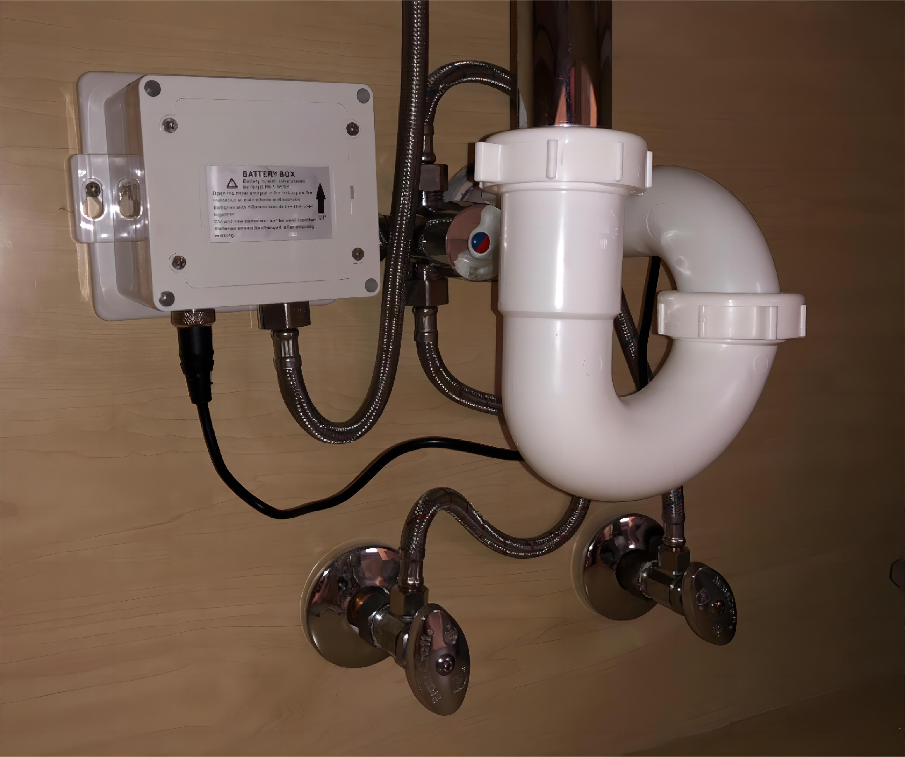 Buy Waterproof Touchless Sensor Faucet Controller Solenoid Valve Box ...