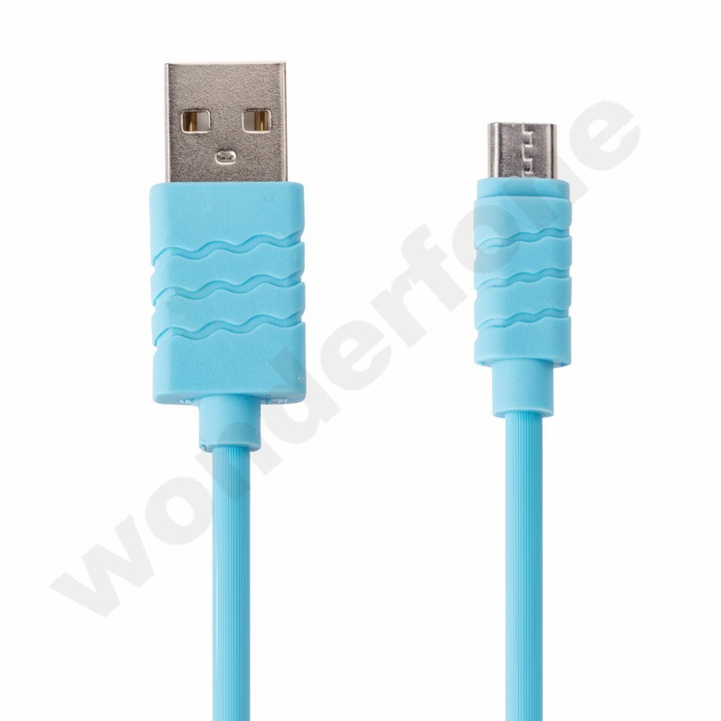 Buy Wavy Pattern Usb Cable For Mobile Phone from Guangzhou Wonderfone ...