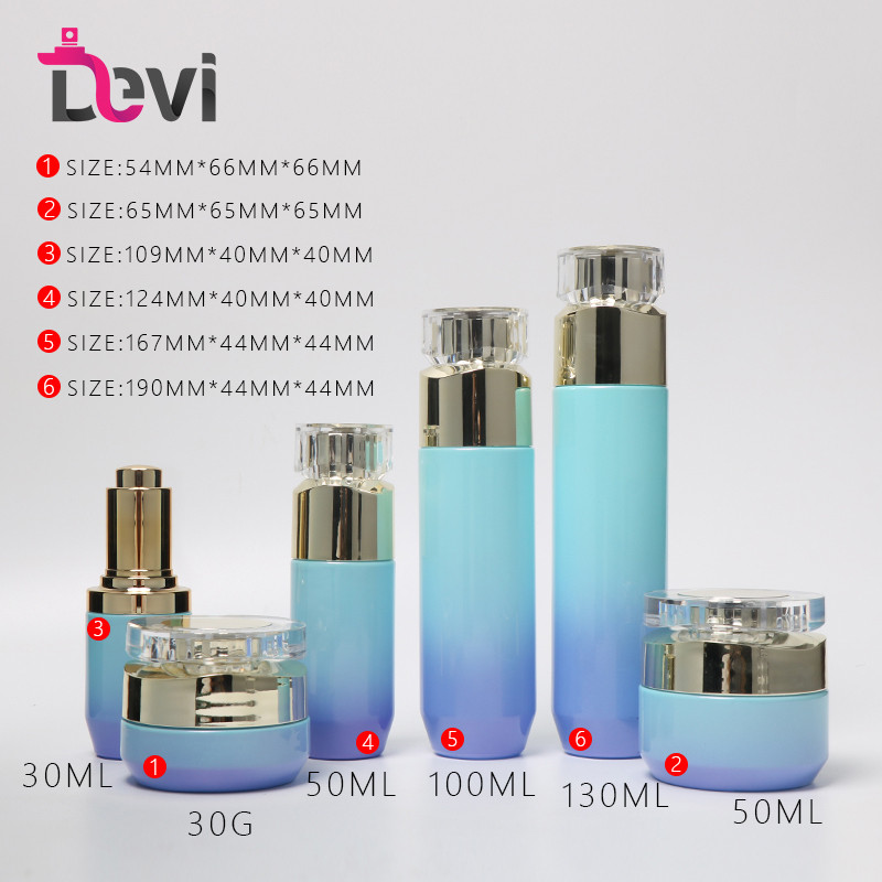 Buy Wholesale Devi Luxury Skincare Packaging Cosmetic Pump Glass Bottle Cosmetic Cream Bottle ...