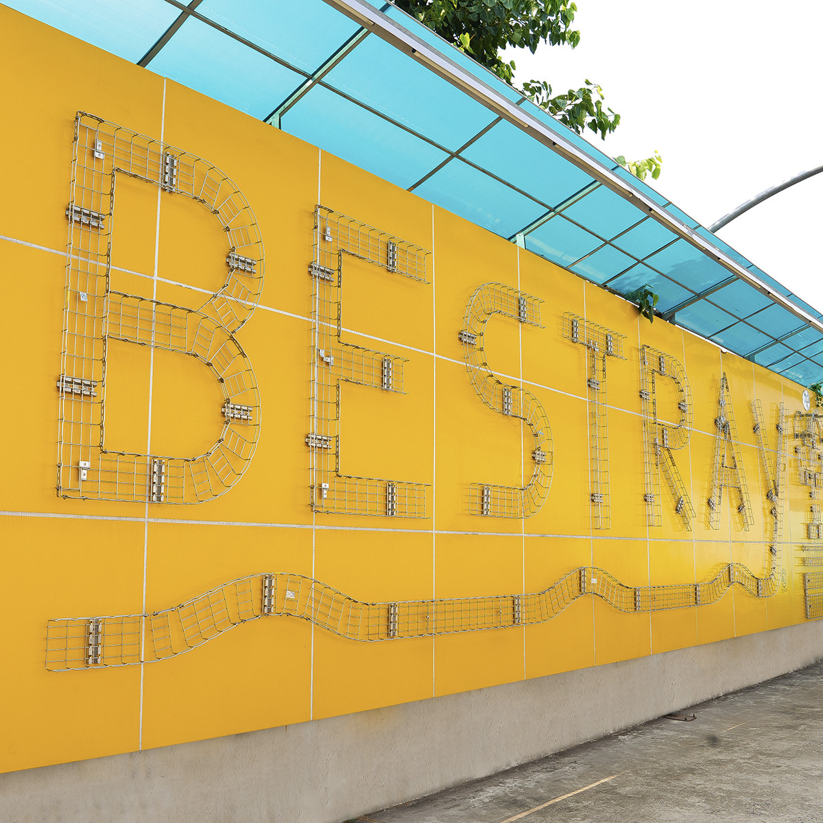 Buy Wire Mesh Cable Tray Inox 304, Cable Holder 54mm Height 100mm Width ...