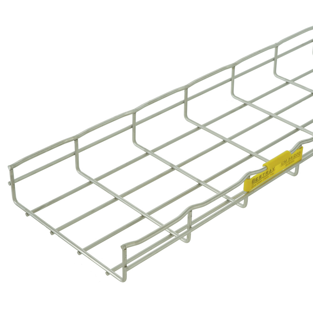 Buy Wire Mesh Cable Tray Inox 304, Cable Holder 54mm Height 100mm Width ...