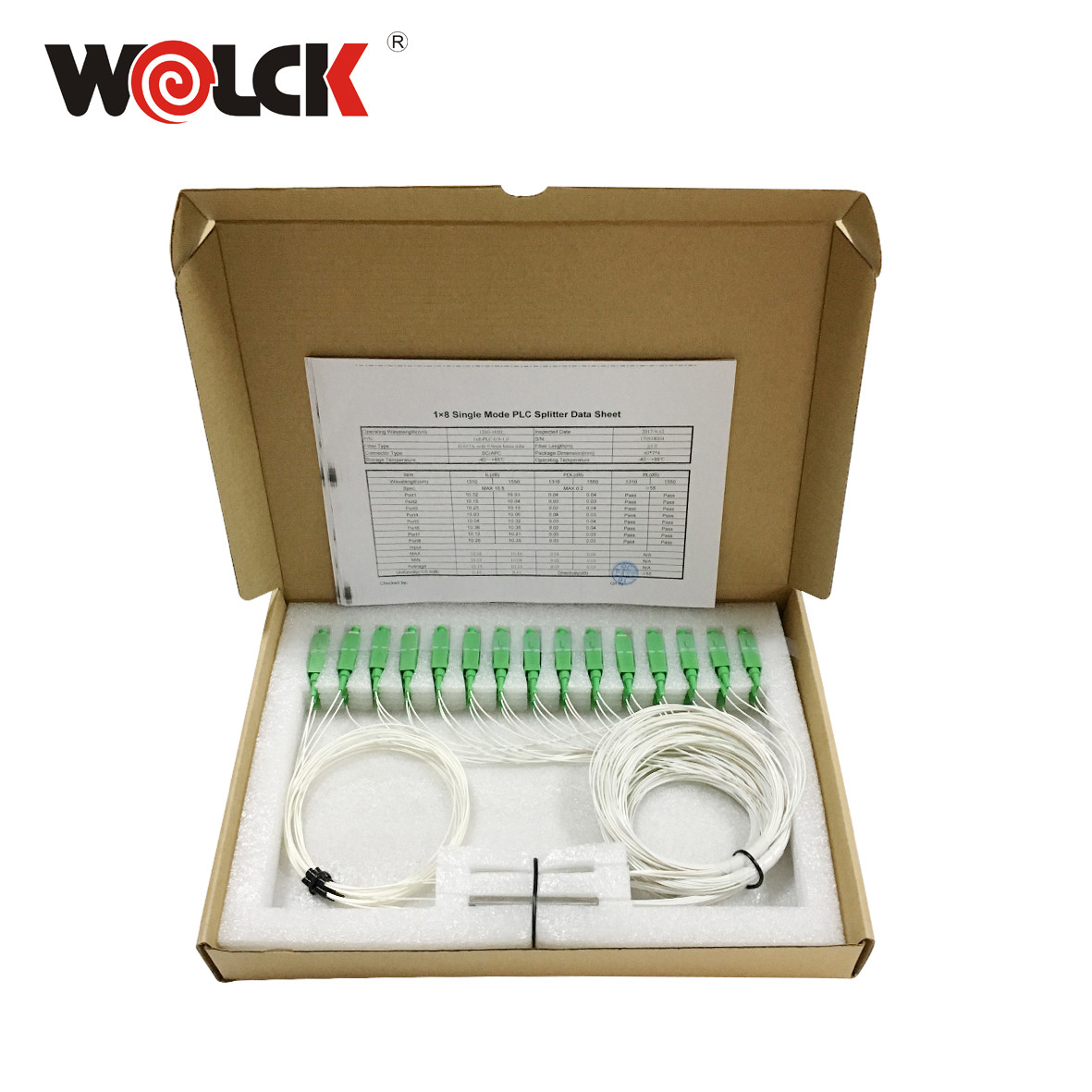 Buy Wolck Fiber Optic Steel Tube Splitter Box 2/4/8/16 Ways Sc/apc ...