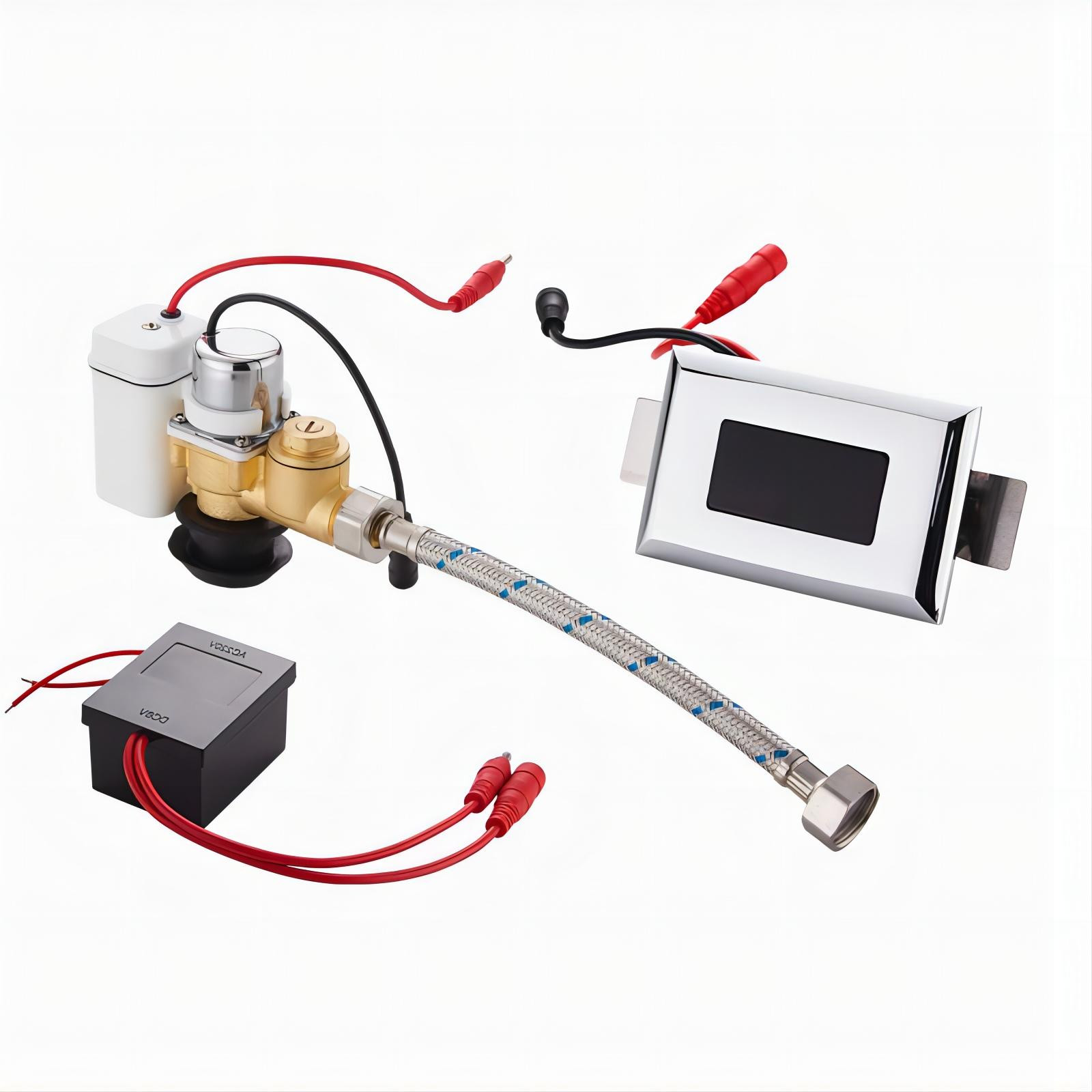 Buy Xf Commercial Toilet Sensor Urinals Water Automatic Flush Valve ...