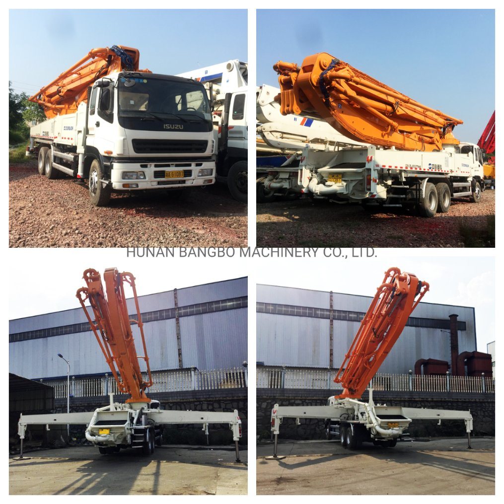 Buy Zoomlion X Leg 47 Meter Concrete Boom Truck Boom Used Beton Pump ...